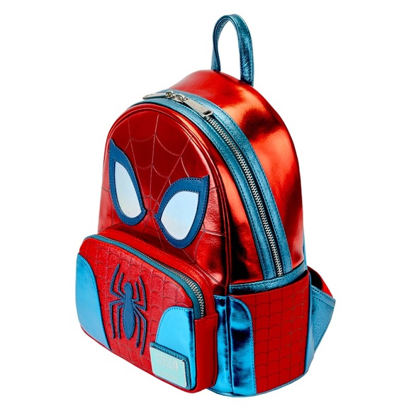 Loungefly | Accessories | Marvel Metallic Spiderman Cosplay Mini ...